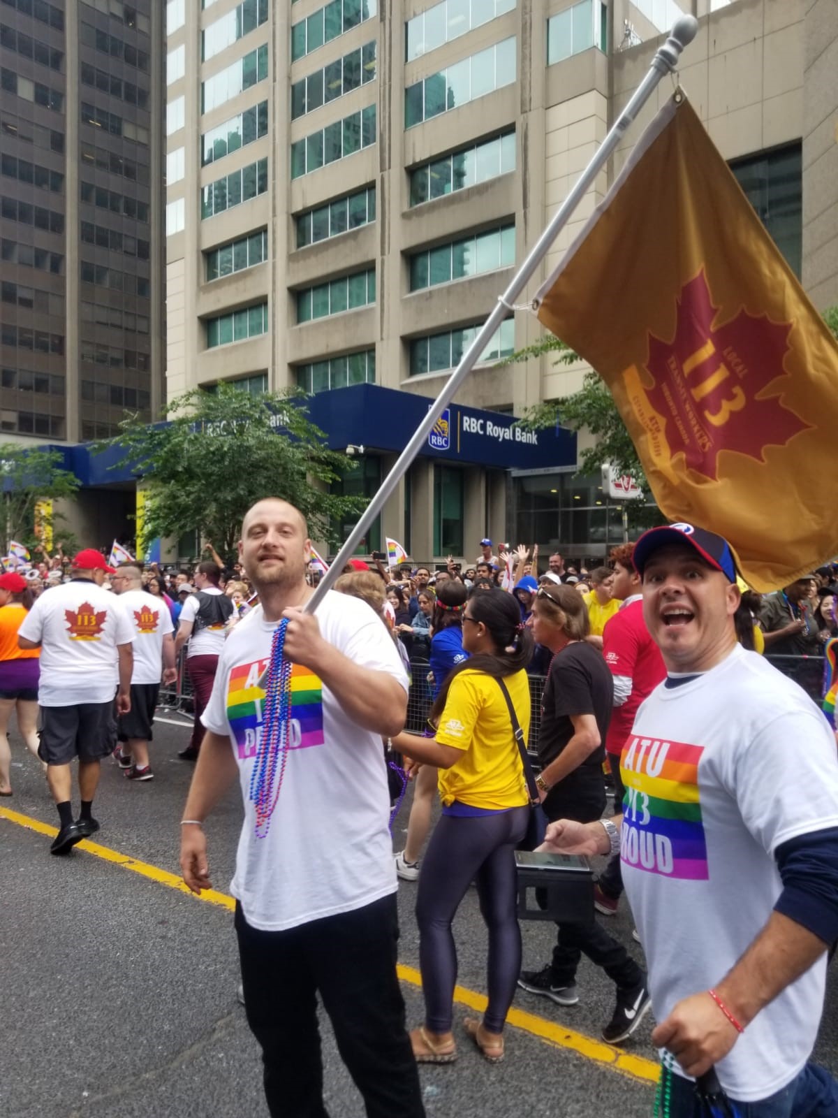 #TTCpride: ATU Local 113 Marches in Rainbows to Celebrate Achievements ...
