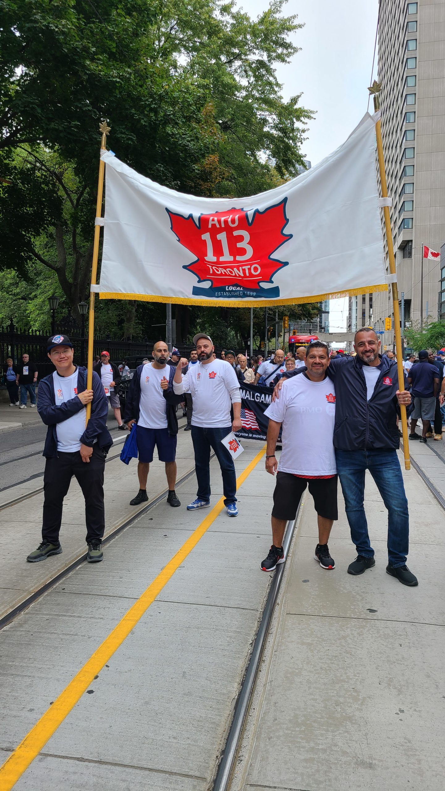 ATU Local 113 marches with labour workers at annual parade – ATU Local 113