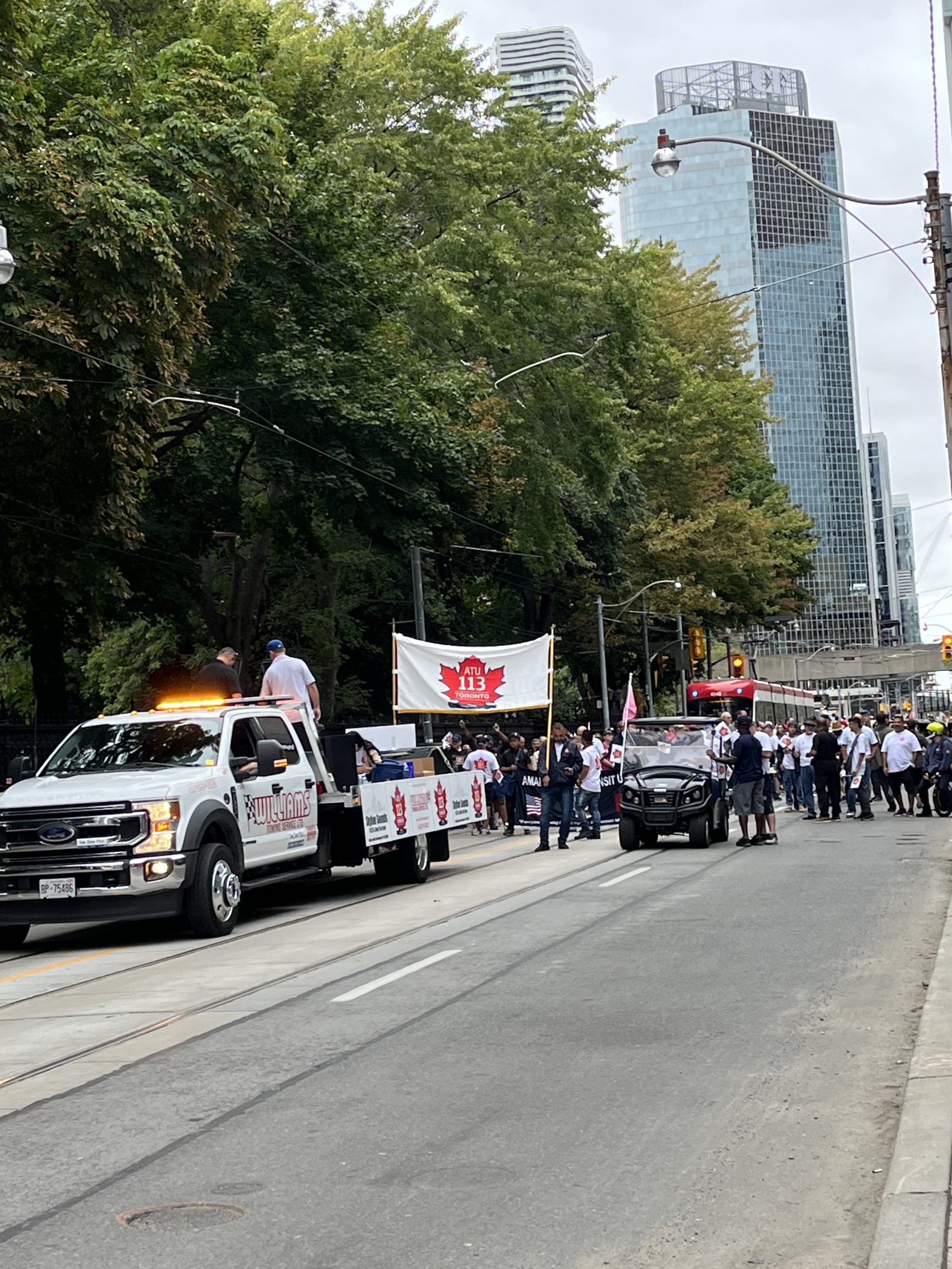 ATU Local 113 at the Labour Day Parade! – ATU Local 113