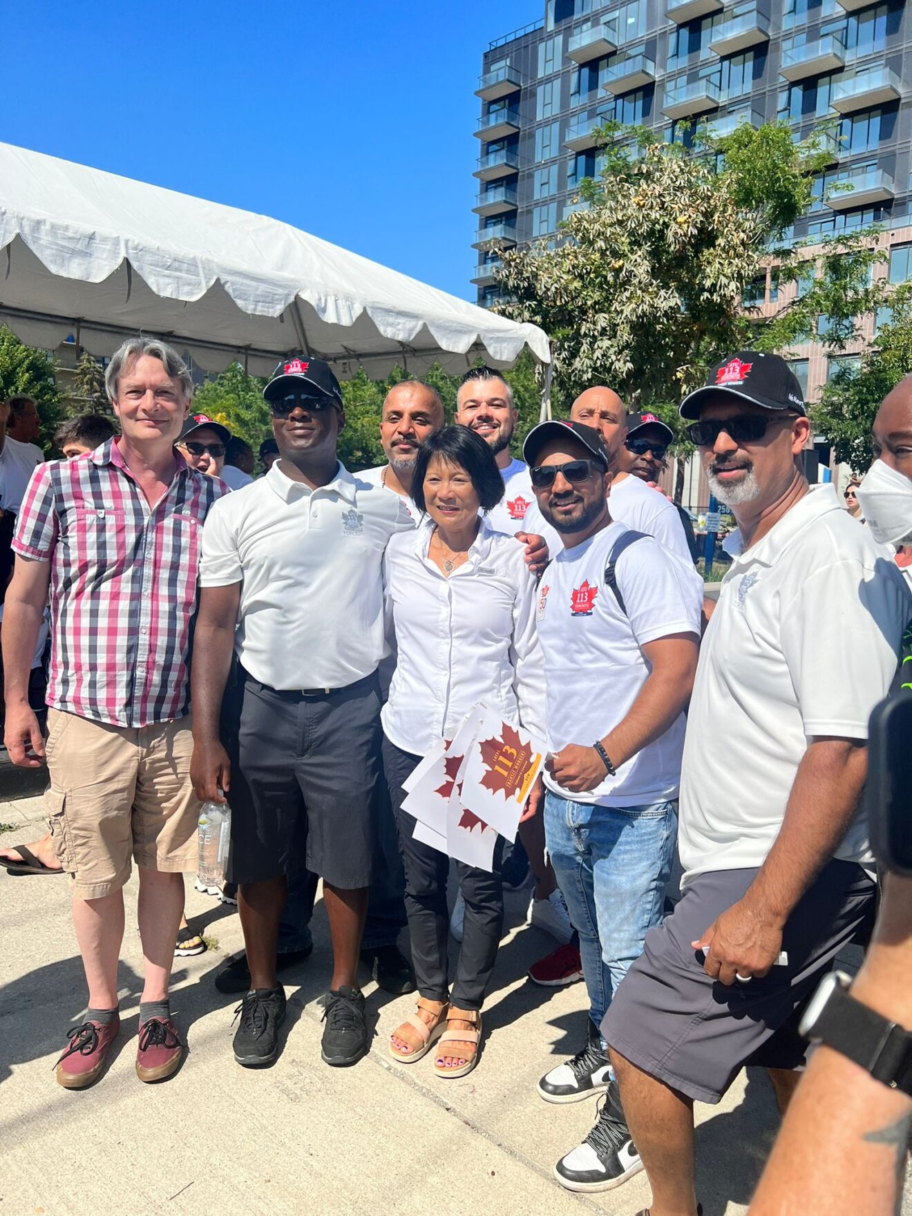 ATU Local 113 with Mayor Chow and Gord Perks at this year’s Labour Day ...