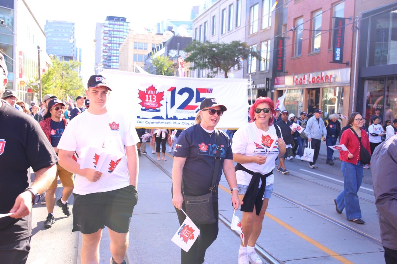 Our members enjoyed another wonderful Labour Day Parade! – ATU Local 113